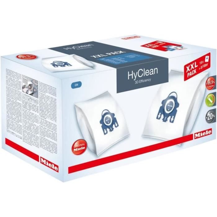 Set Gn Xxl Pack Hyclean 3D Sacs Aspirateur - Entretien Des Sols ...