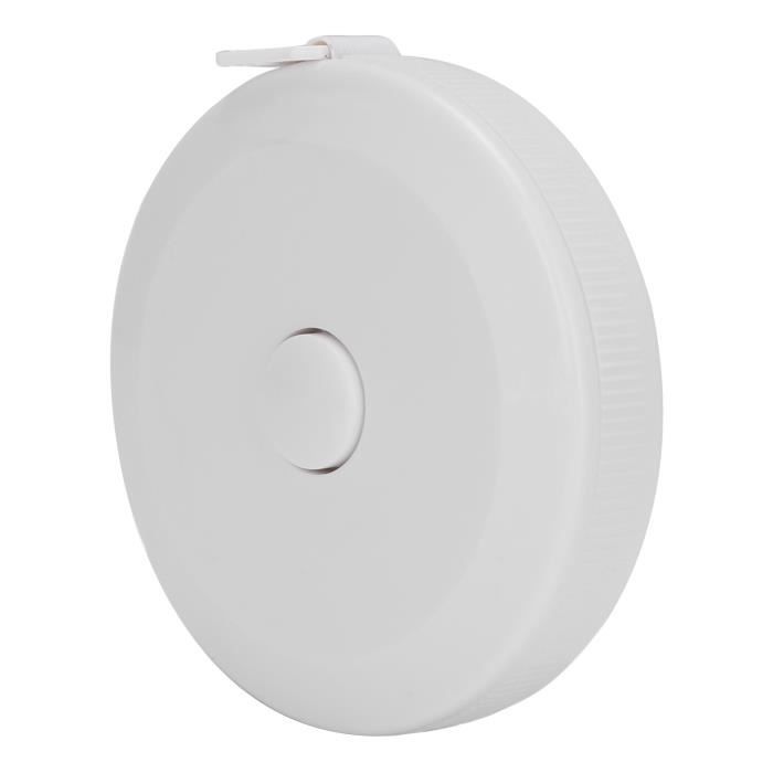 VGEBY ruban à mesurer souple Ruban à mesurer Règle rétractable blanche ...