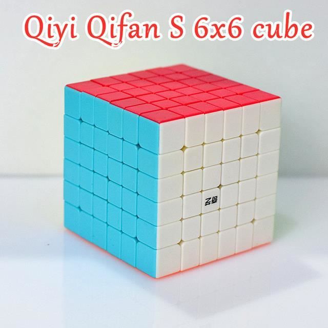 CASSE-TETE,MULTI--cube magique qifan S 6x6x6, cube de vitesse, puzzle ...