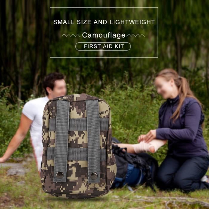 ZJCHAO Mini trousse de premiers soins First aid kit, multifunctional and portable family ...