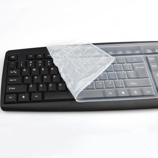 Protection clavier ordinateur silicone protège clavier universel ...