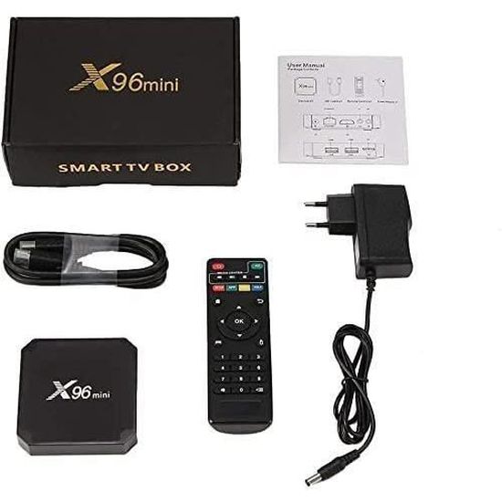Beiping-X96 mini Box TV multifonction Boîtier multimédia 4K avec ...