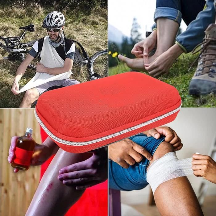 Trousse De Premiers Soins, Vide Trousse D'Urgence Sac Portable Premiers Soins Eva Étui Rigide ...