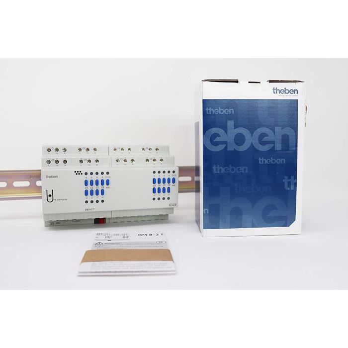 Actionneur de variation - THEBEN - DM 8-2 T KNX - 8 canaux - Compatible ...