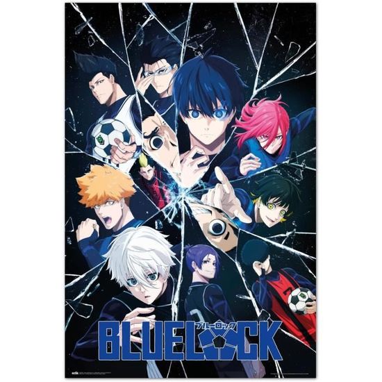 Blue Lock Partners & Rivals Poster - 91 X 61,5 Cm - Envoyé Enroulé ...