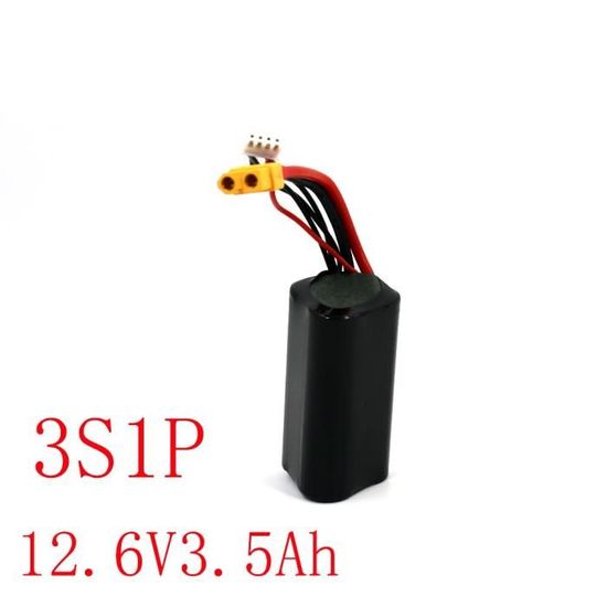 Batterie quadrirotor 12.6V 3.5Ah 3S1P pour drone RC - Kluosi YK-3S1P-F-35P-1+2 - Cdiscount Jeux ...