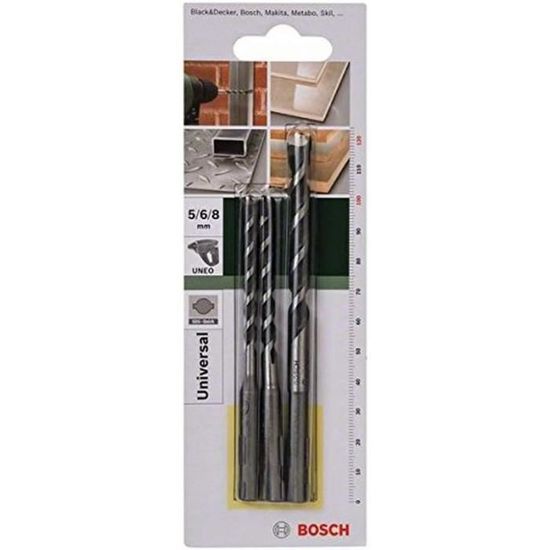 Accessories Diy 3 Forets Multi Usage Rapides Sds Quick Ø 5 6 8 Mm