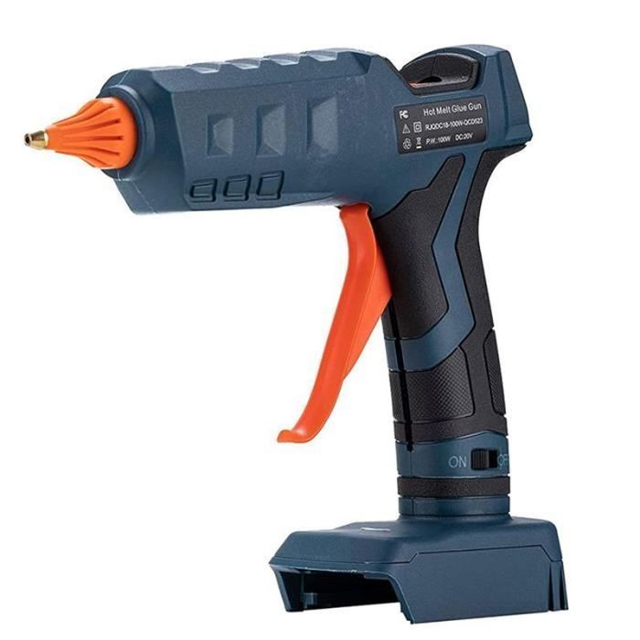 PISTOLET A COLLE Cordless Hot Glue-Gun for Black Decker 20V Battery NO ...