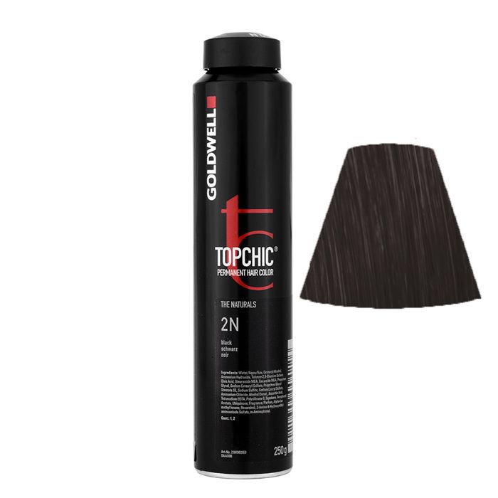 2N Noir Goldwell Topchic Naturals can 250gr - Cdiscount Au quotidien