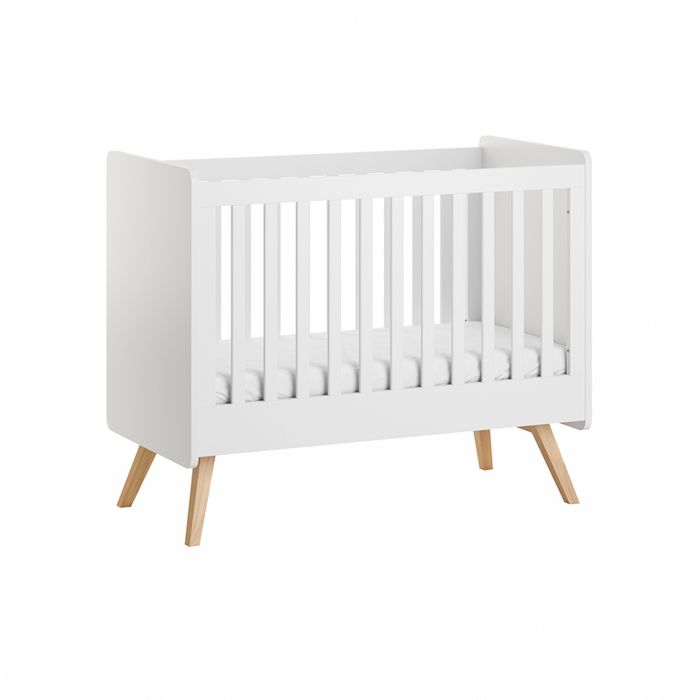 Lit bébé Vox - Vintage - 125 x 65 x 103cm - Blanc - Cdiscount ...