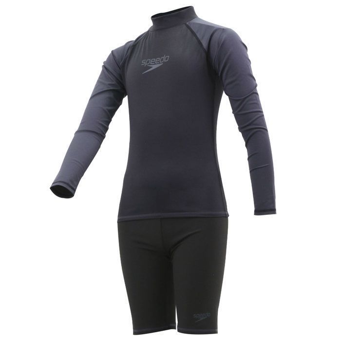 Maillot de bain garçon - SPEEDO - Ensemble 2 pièces - UPF 50+ - Manches ...