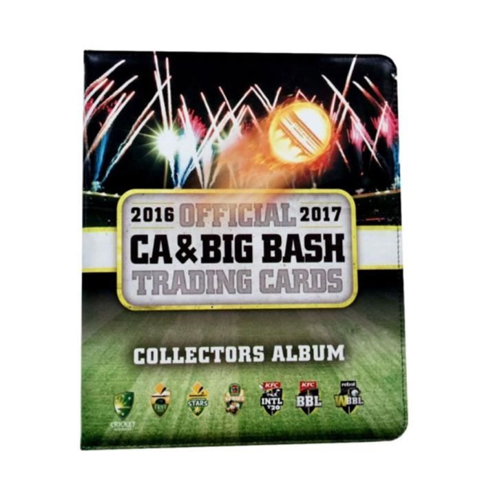 Cricket 2016-17 Cricket Australia & BBL Album - Cdiscount Jeux - Jouets