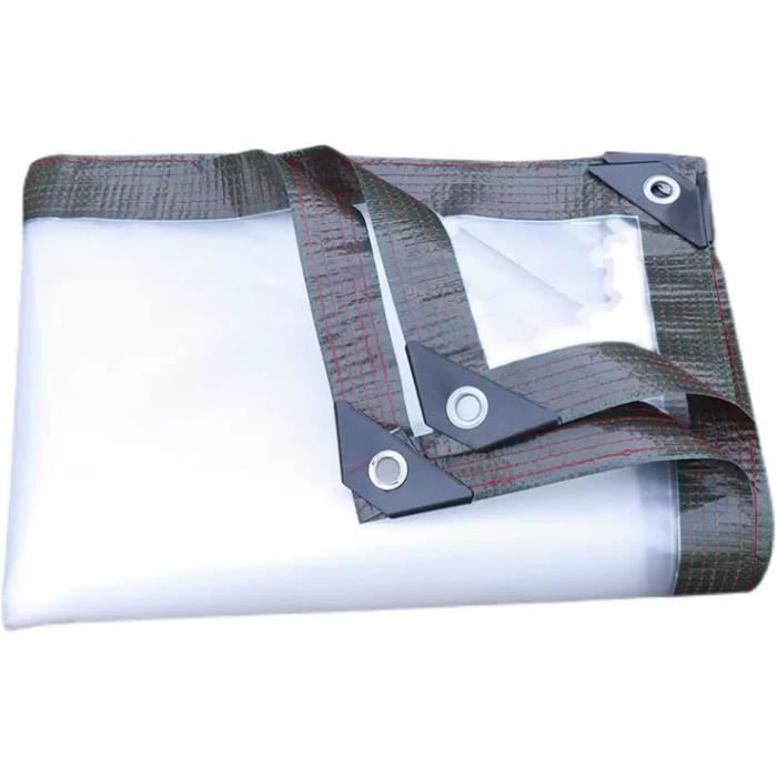 Bache Transparente Serre Bâche De Balcon Épaissie Blanche Et ...