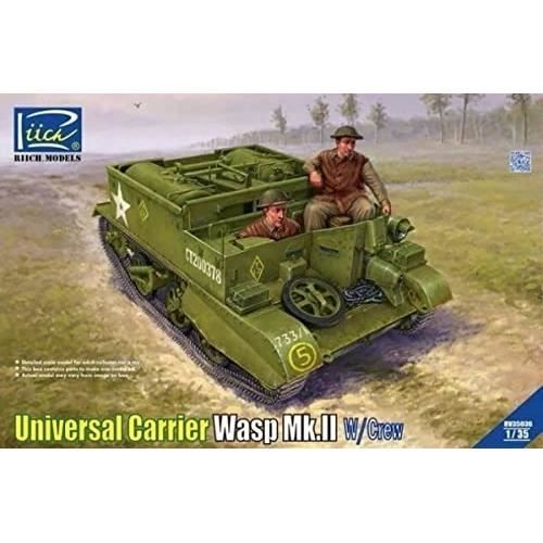 RIICH MODELS UNIVERSAL CARRIER WASP MK.IIC W-CREW ARE INCLUDED IN THE ...