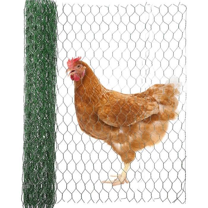 Clôture en Fil de Poulet,Filet à Poulet pour Artisanat | Clôture en ...