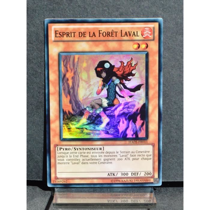 Carte Yu Gi Oh Ha05 Fr011 Esprit De La Forêt Laval Laval Forest Sprite Super Rare Neuf Fr