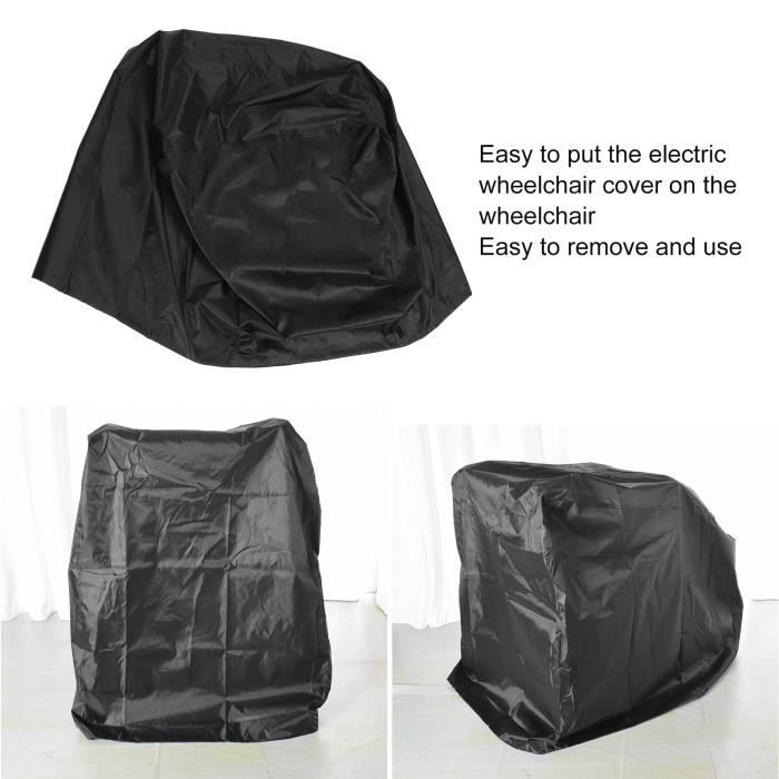 Nouveauté housse de fauteuil roulant imperméable Oxford tissu élastique ...
