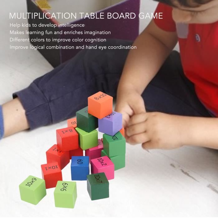 OLL Tableau de multiplication mathématique en bois améliorer tableau de ...