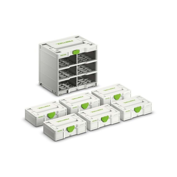 Systainer³ FESTOOL Rack SYS3-RK/6 M 337-Set - 577816 - Cdiscount Bricolage