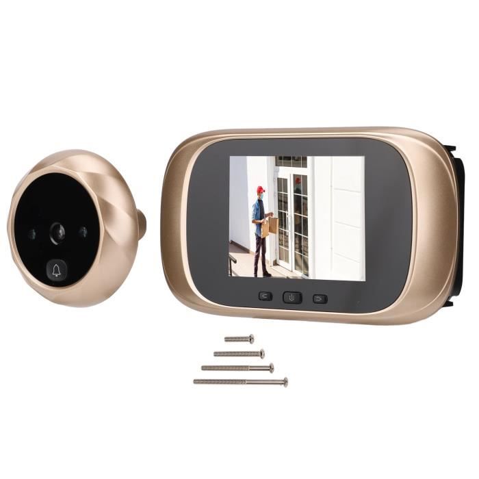 Judas de porte numérique GOTOTOP - Vision nocturne - Écran HD 2,8 ...