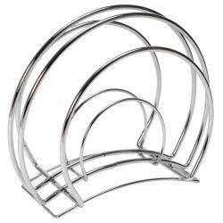 Porte-magazines rond chrome - Cdiscount Maison
