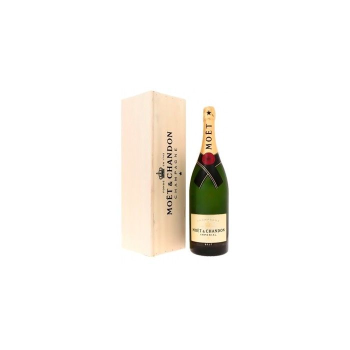 Moët & Chandon Brut Impérial Salmanazar Caja madera - La cave Cdiscount