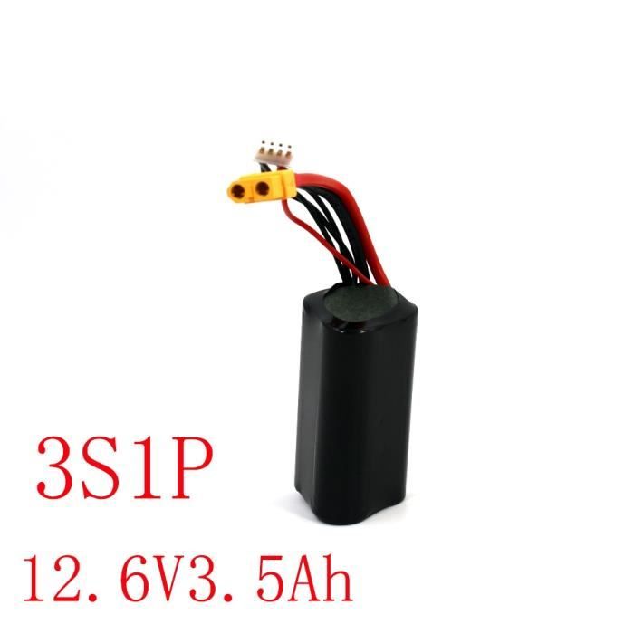 Batterie quadrirotor 12.6V 3.5Ah 3S1P pour drone RC - Kluosi YK-3S1P-F-35P-1+2 - Cdiscount Jeux ...