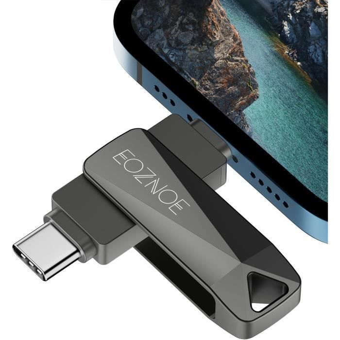 Clé Usb 64Go Pour Iphone, Stockage Externe Compatible Avec Iphone-Otg ...