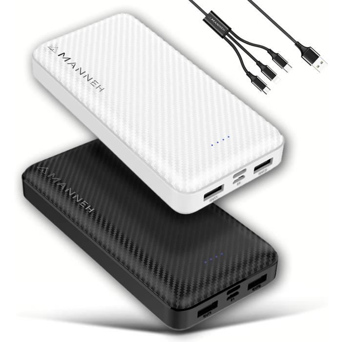 Power Bank- Batterie Externe Led 20000 Mah Chargeur Rapide Et Portable ...