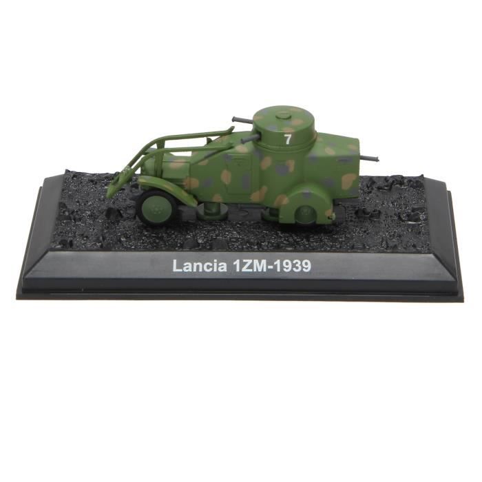 1-72 Diecast WWII Italian for Lancia 1Z 1ZM Armoured Car Model Toy ...
