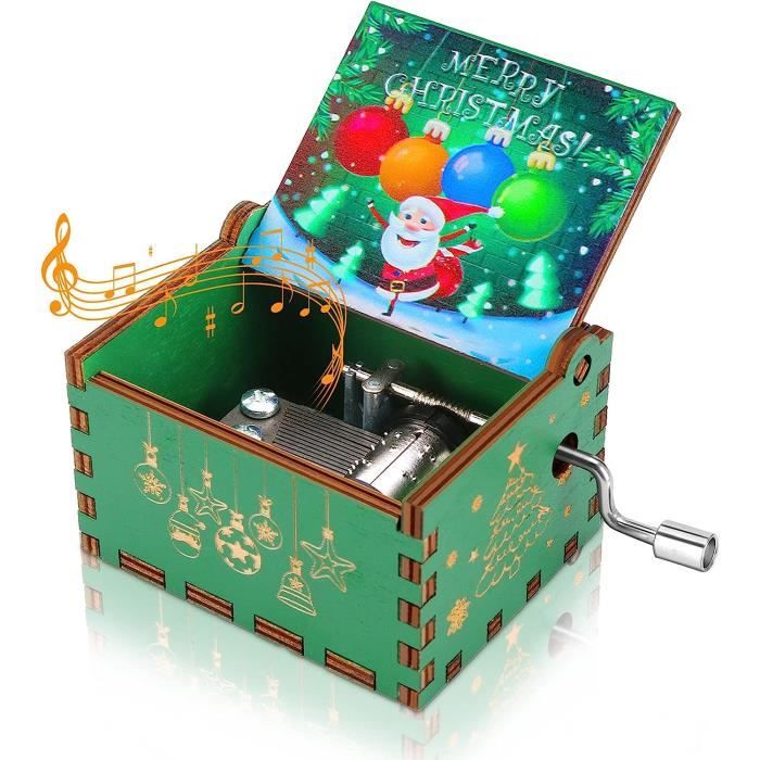 Auniq Boîte à Musique de Noël pour la Famille, Les Amis et Les Enfants ...