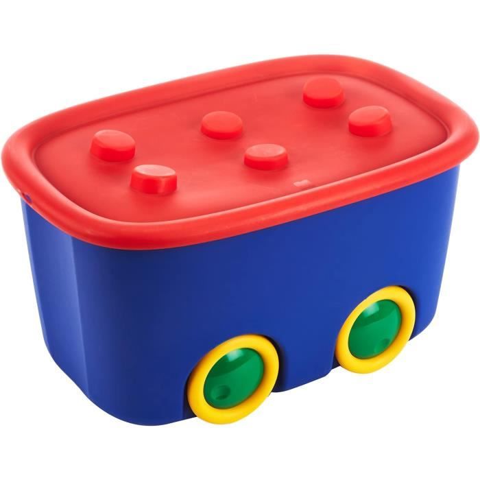 Kis 8630000 0008 04 Funny Box Boîte de Rangement Plastique -Rouge 46 ...