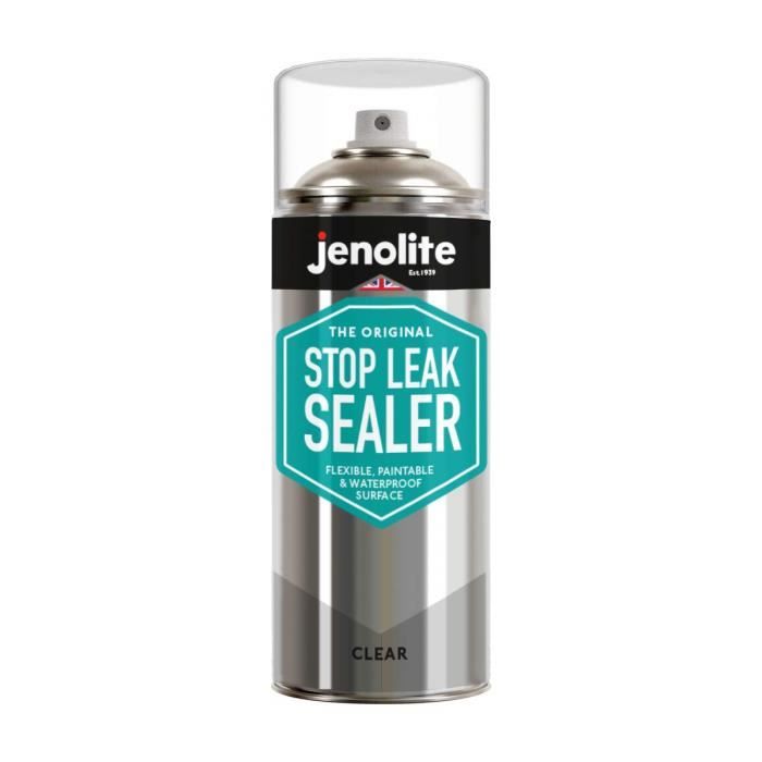 JENOLITE- Spray anti-fuite. Sèche transparent sans altérer la couleur ...