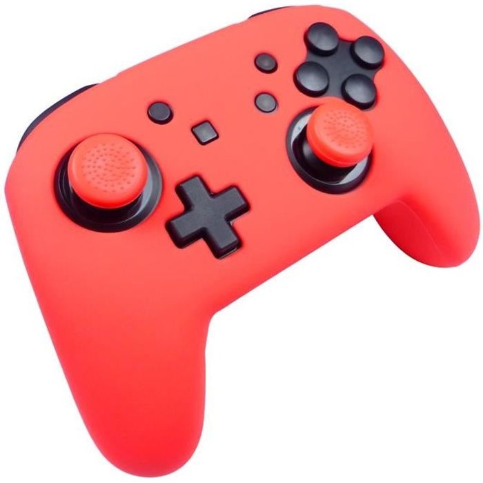 Housse de protection en silicone et grips pour manette Nintendo Switch ...