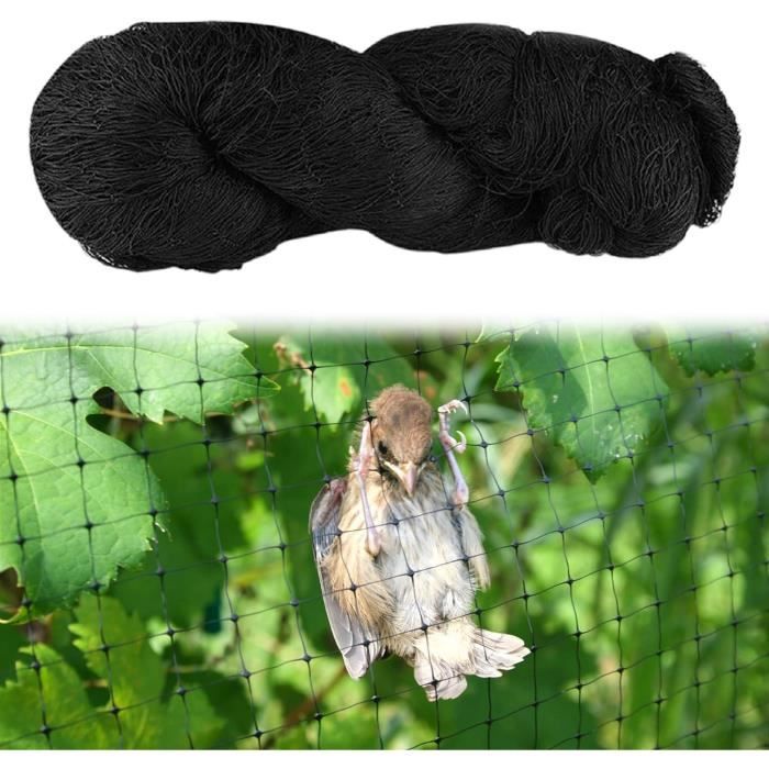 Filet Anti Oiseaux, 7.5M X 15M Filet Protection Oiseaux, Filet Anti Pigeon, Filet Voliere, Filet ...