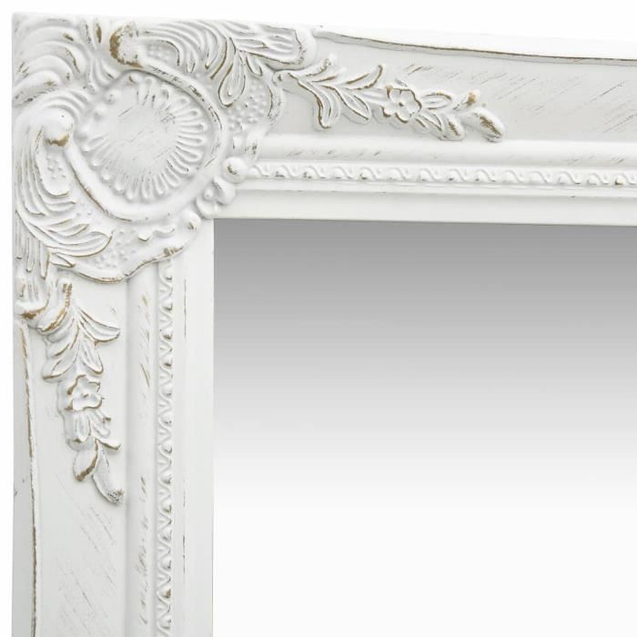 Miroir Blanc Baroque