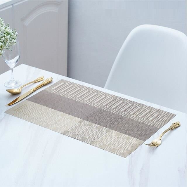DESSOUS DE VERRE - DESSOUS DE BOUTEILLE,Beige-4 slices (30x45cm)--Set ...