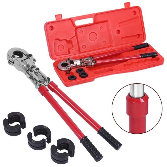 Pince à tuyau de presse Pinces tuyau composite tube en aluminium PEX 16 ...