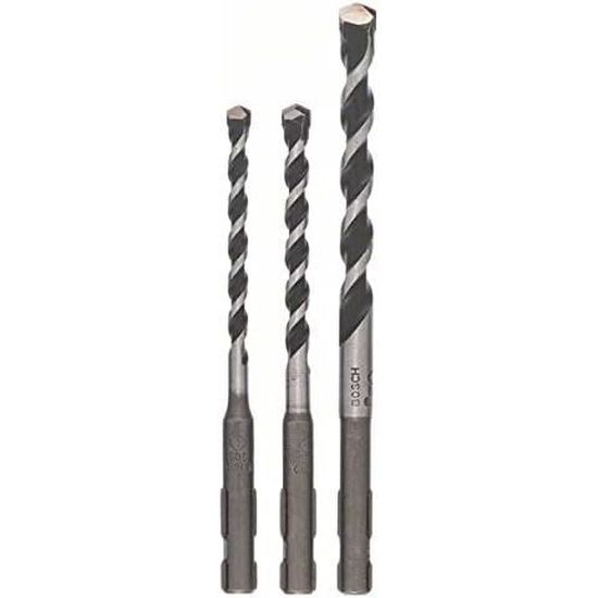 Accessories Diy 3 Forets Multi Usage Rapides Sds Quick Ø 5 6 8 Mm