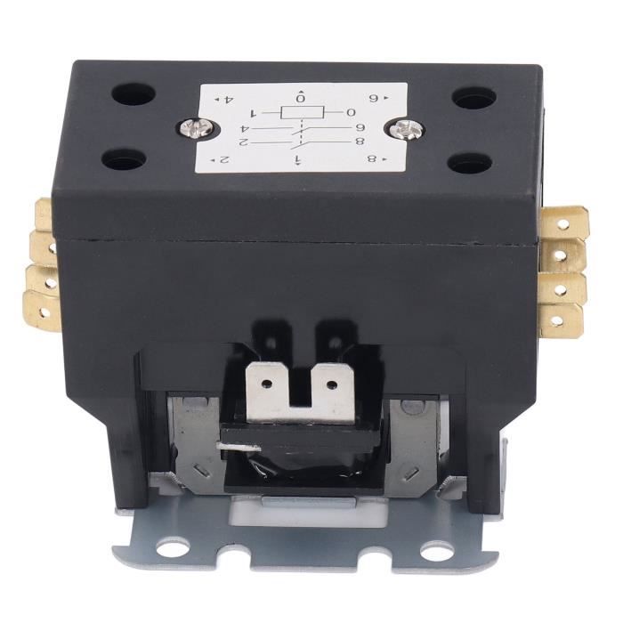 Zerone contacteur AC 220V Contacteur ca 2 pôles universel robuste 32Amp ...