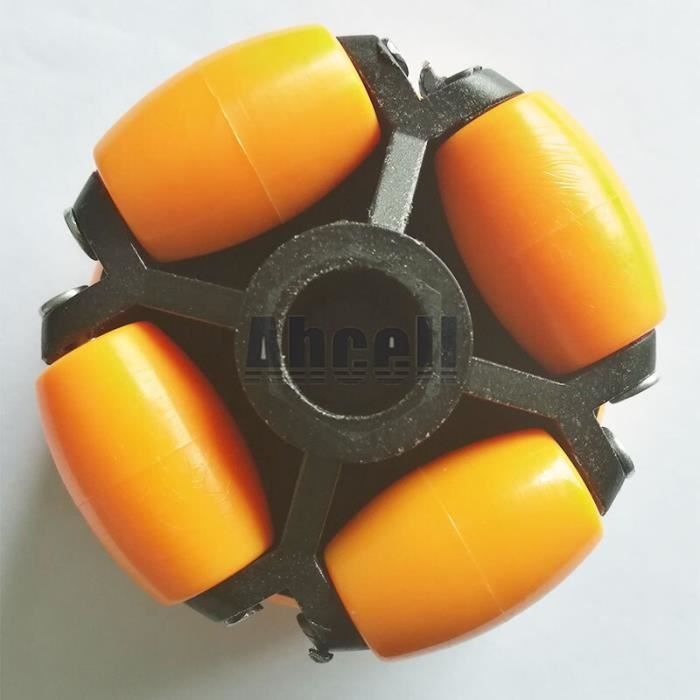 Alésage hexagonal Roue Robot de transfert en plastique Double couche ...