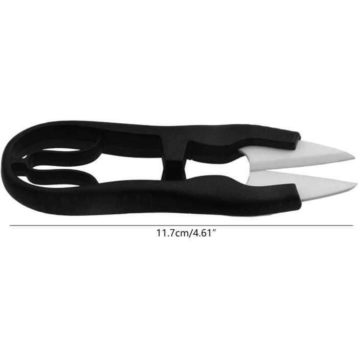 Ciseaux Isolés En Céramique En Forme De U Multi-Usages Haute Dureté Pour Couper Les Câbles De ...