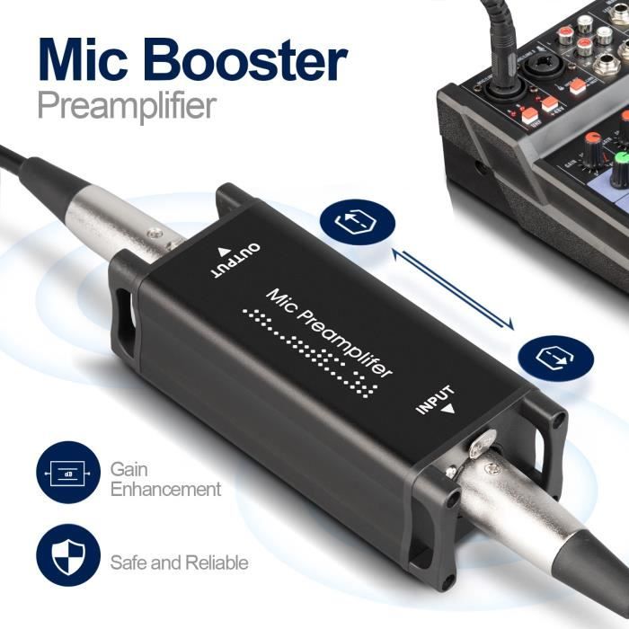 Préamplificateur de microphone - RNCYN - E9700 - Filaire - Sensibilité ...
