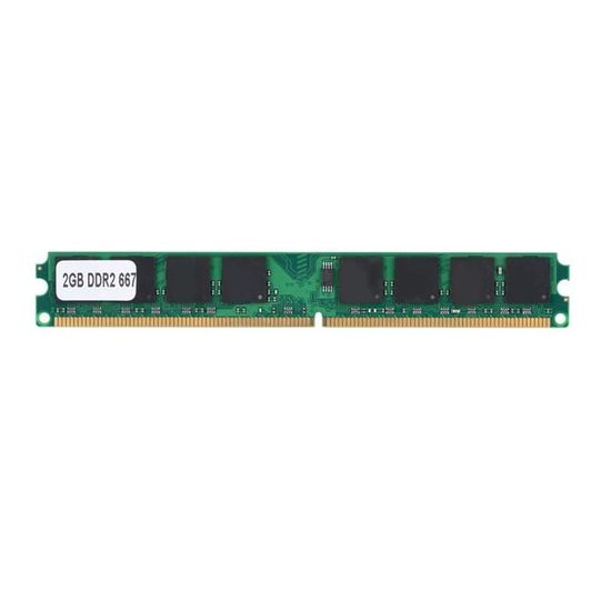 Mémoire DDR2 DDR2 667 MHz 2G Memory Ram for PC Laptop, Replacement Part ...
