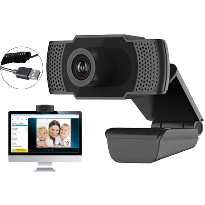 HD Webcam 1080P Full HD Webcam pour PC Caméra Ordinateur avec ...