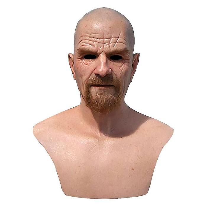 Breaking Bad Old Man Déguisement Masque Complet Halloween Cosplay ...