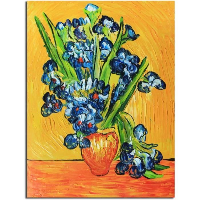 Vincent Van Gogh Peinture à l'huile sur toile peinte à la main Motif ...