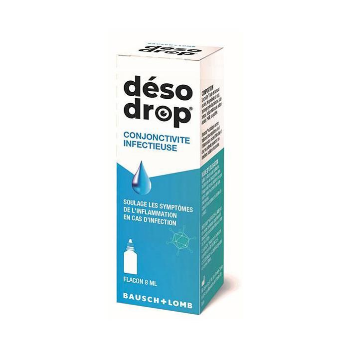 Bausch & Lomb Ophtalmologie Désodrop Solution Ophtalmique Protectrice ...