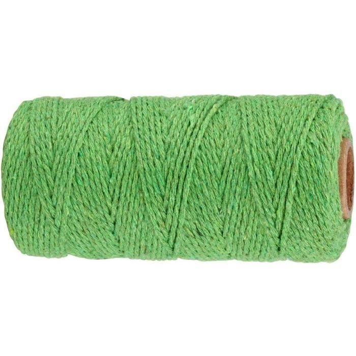 2 Rouleaux Corde De Chanvre Ficelles En Jute Nature Rétro Ficelles En ...