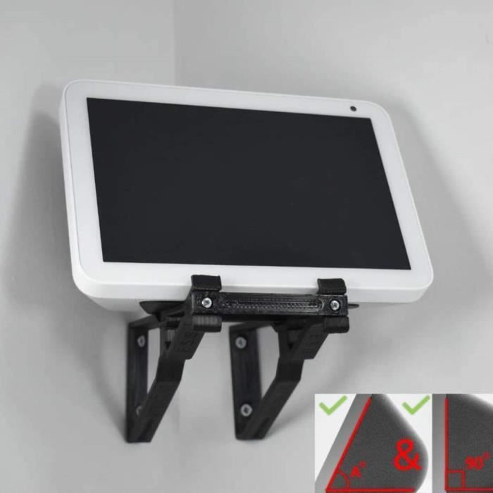Echo Show - Support mural d'angle mural inclinable réglable - 8 angles ...